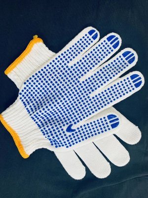 Cotton gloves, labor insurance, thickened, wear-resistant cotton yarn, non-slip for factory use
