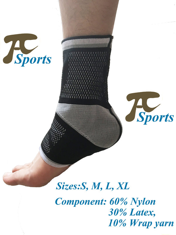 Good quality hot selling Knitting knee brace, Ankle pad for sports protect