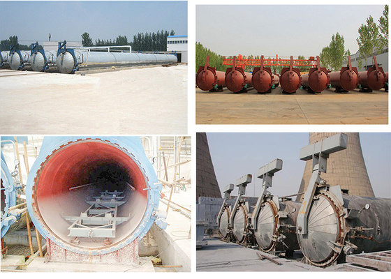 Large Scale Aerated Concrete Panels Block Making Machine Customized