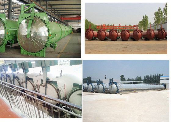 Large Scale Aerated Concrete Panels Block Making Machine Customized