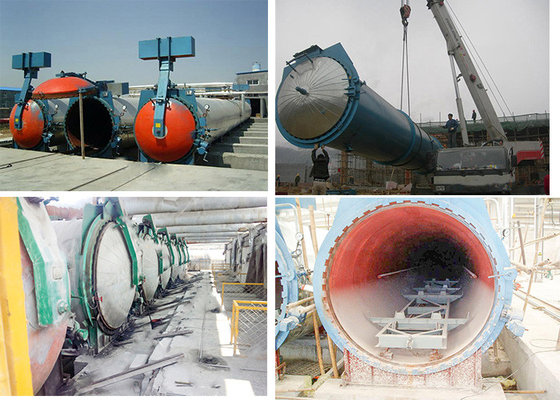 High Temperature Steam Pressure AAC Autoclave For AAC Block Making Plant