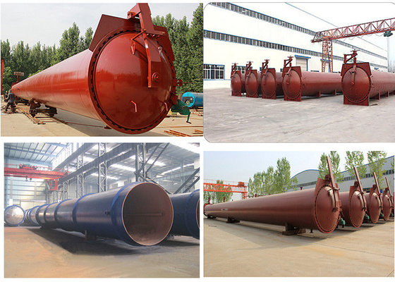 High Temperature Steam Pressure AAC Autoclave For AAC Block Making Plant