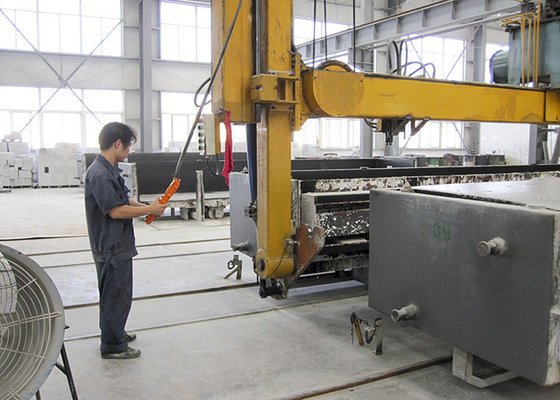 4.8m mould MINGJIE AAC Block Plant , AAC Block Machine For Fly Ash Brick