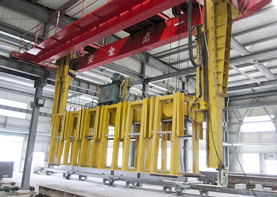 6.0m mould AAC Block Equipment Sand Lime And Fly Ash Block Plant 150000 m3
