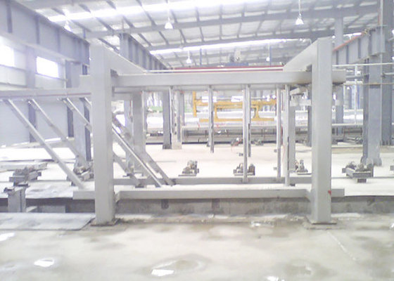 Sand Lime AAC Block Cutting Machine Energy Saving / Horizontal and Vertical Cutting