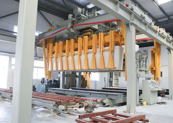 Autoclaved Aerated Concrete AAC Block Cutting Machine For Fly Ash