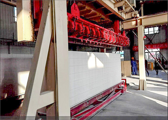 4.2m mould Fully Automatic Autoclaved Aerated Concrete Equipment Sand Lime