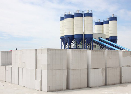 Environmental Autoclaved Aerated Concrete AAC Block Machine For Sand Lime Block