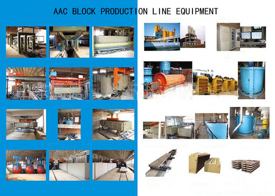 Environmental Autoclaved Aerated Concrete AAC Block Machine For Sand Lime Block