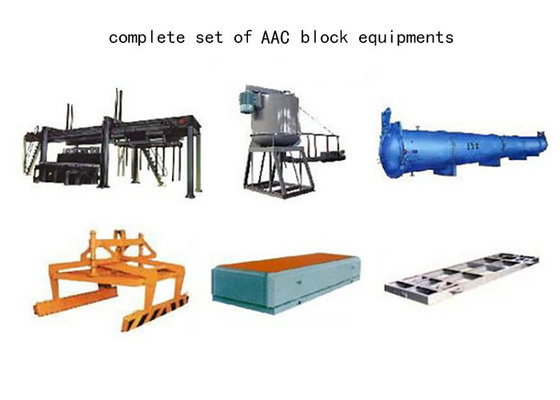 Cost Performance Fly Ash Autoclaved Aerated Concrete Equipment AAC Block Machine