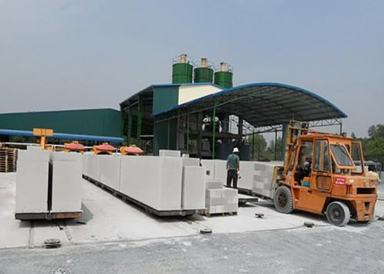 AAC Autoclaved Aerated Concrete Block Machine For Tailing Sand Block