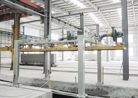 Fireproofing of Autoclaved Aerated Concrete AAC Block Machine / AAC Brick Plant