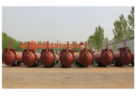 AAC Block Production Line AAC Wall Panels Manual Opening Autoclave Equipment