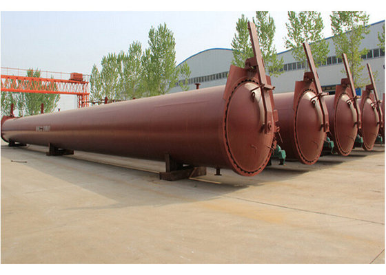 AAC Block Production Line AAC Wall Panels Manual Opening Autoclave Equipment