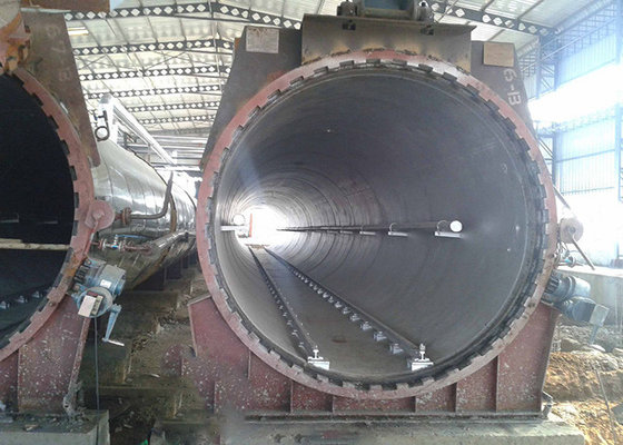 Φ2.68m Steam Pressure Horizontal Cylinder Autoclave / AAC Block Plant Autoclave