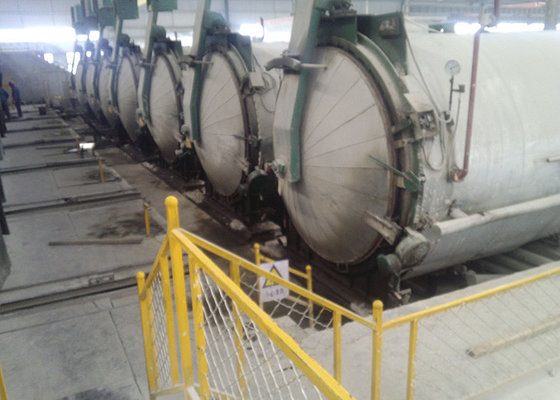 Φ2.5m Custom High Steam Pressure AAC Autoclave For AAC Block Making Plant