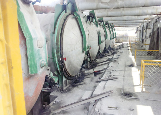 Φ2.5m Custom High Steam Pressure AAC Autoclave For AAC Block Making Plant
