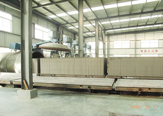 Professional AAC Block Plant Autoclaved Aerated Concrete Block Machine