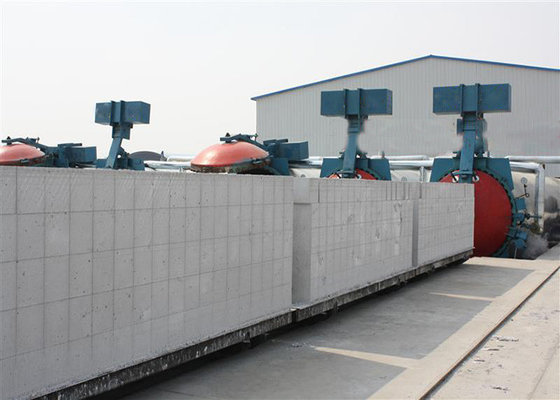 AAC Block Production Line 300000m3 - 400000m3 , Fly Ash Block Making Machine