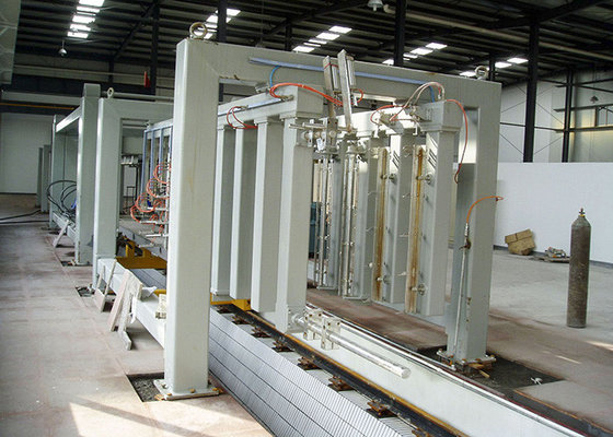 Pressional AAC Block Production Line Fly Ash / Hollow Sand Lime Brick Plant