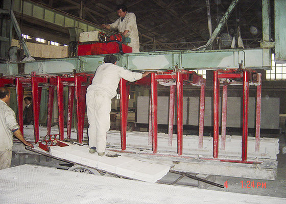 AAC Panel Plant Fly Ash / Concrete Slab Making Machine , Hollow Core Slab Machine