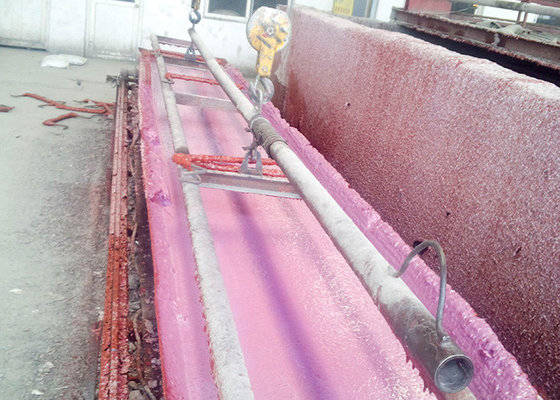 Anti - Corrosion Concrete Slab Making Machine , Precast Hollow Core Panel Machine