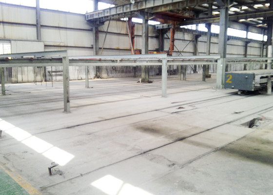 Assembly Reinforcing Bars AAC Mesh Frame Precast Concrete Roof Slabs Machine