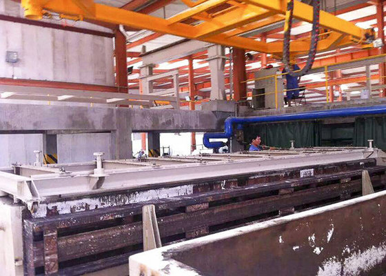 Assembly Reinforcing Bars AAC Mesh Frame Precast Concrete Roof Slabs Machine