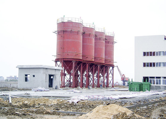 Firmed AAC Powder Grinding Mill Machine / AAC Powder Silo