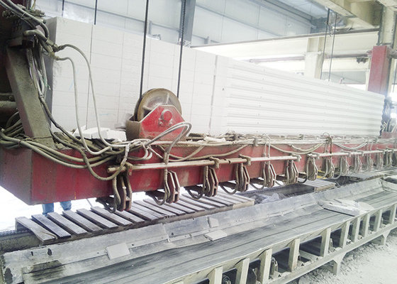 Automatic Light Weight AAC Block Manufacturing Plant Separating Machine