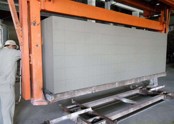 Hydraulic Finished Production Clamp AAC Block Packing Machine / AAC Blocks Plant