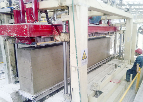 Hydraulic Finished Production Clamp AAC Block Packing Machine / AAC Blocks Plant
