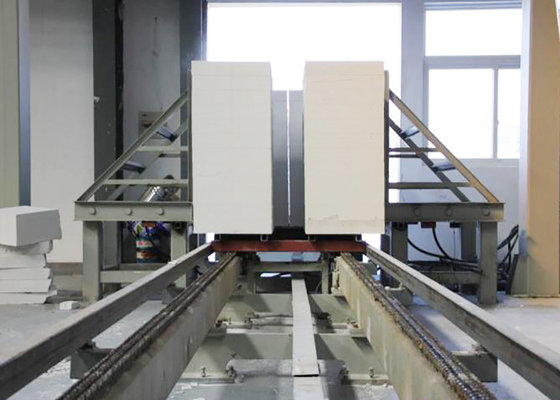 AAC Sand Lime Block Plant / AAC Fly Ash Making Machine With Grouping Transporter