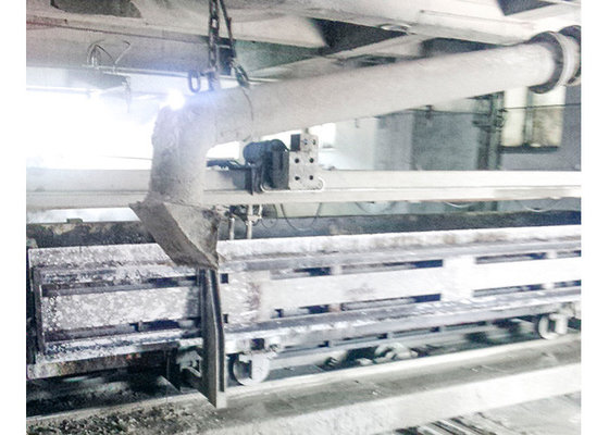AAC Pouring Ferry Car Concrete Mixing Plant / AAC Block Machinery