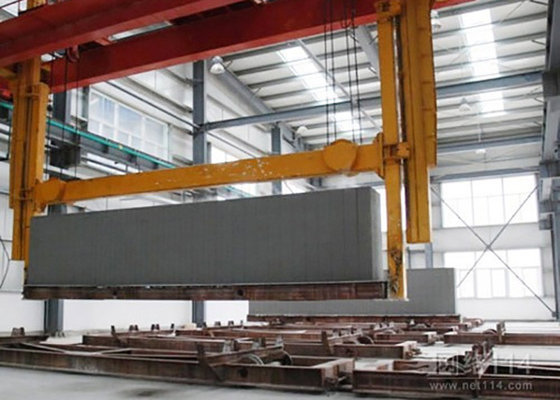 Safety Autoclaved Aerated Concrete Plant AAC Semi - Product Hoister For Slab