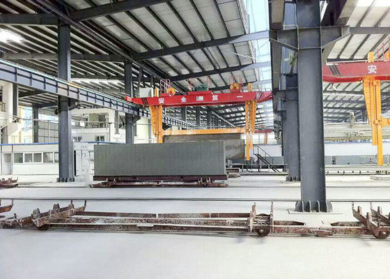 Safety Autoclaved Aerated Concrete Plant AAC Semi - Product Hoister For Slab