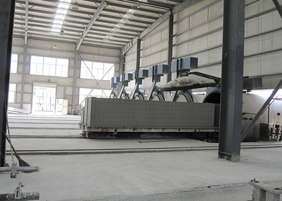 High Performance AAC Block Production Line With AAC Block Machinery