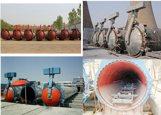 High Percision Steam Pressure Autoclave AAC Autoclave / AAC Block Plant Autoclave