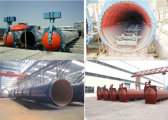 High Percision Steam Pressure Autoclave AAC Autoclave / AAC Block Plant Autoclave
