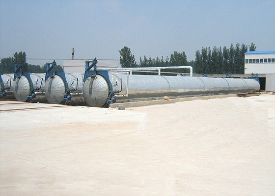 High Temperature Side Opening AAC Autoclave , AAC Block Making Machine