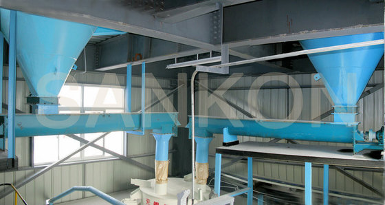 AAC production line Pouring Mixer for mixing concrete body before casting
