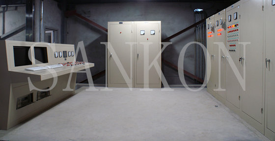Fully automatic ethernet control system for AAC block production line