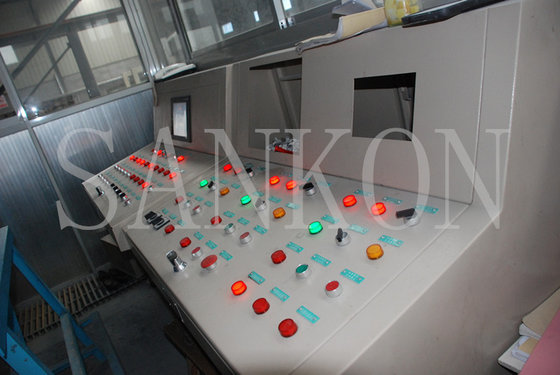 Fully automatic ethernet control system for AAC block production line