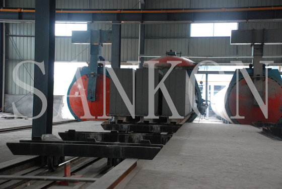 Industrial Flyash / Sand AAC Block Plant , Autoclaved Aerated Concrete plant