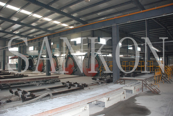 Flyash / Sand AAC Block Plant  , 50,000m³  to 400,000m³ annual capacity
