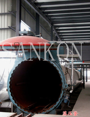 Autoclaved Aerated Concrete plant AAC autoclave equipment also used in chemical / textile industry