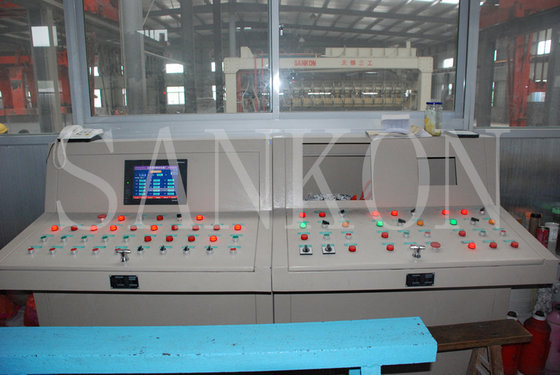Fully automatic ethernet control system for AAC block production line