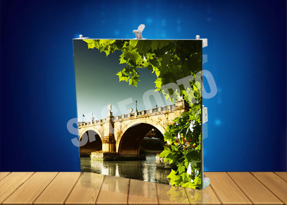 P4 mm HD Aluminum indoor led video wall , rgb LED Video Screen Custom