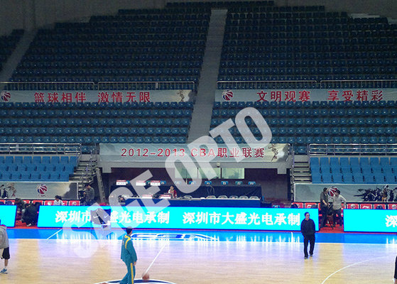 Ultra Thin P4 Pitch Stadium LED Display / LED Perimeter Advertising