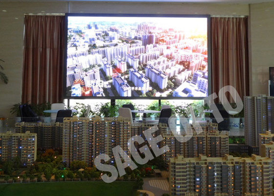 Indoor LED Advertising Billboard High Defination Super Slim Large LED Screen